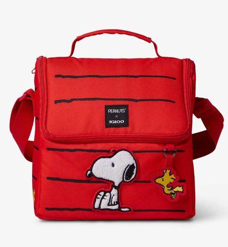 NWT IGLOO Peanuts Snoopy Red Dog House Insulated Lunch Bag | eBay