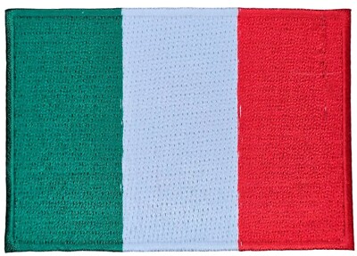 ITALY COUNTRY FLAG ITALIAN EMBLEM FULL COLOR TACTICAL IRON ON PATCH | eBay