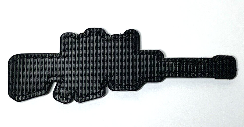 Barrett 50 Cal PVC Gun Patch, Tactical Sniper Rifle Morale Patch, Hook ...