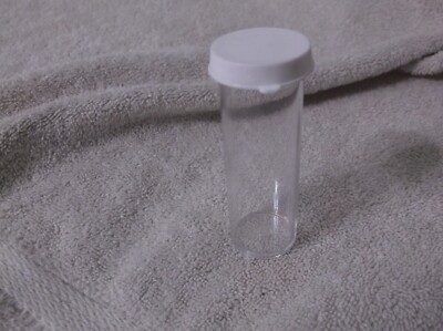 Fisher Brand Small Clear Plastic Containers/Vials w/Snap Cap Lids 45ML ...
