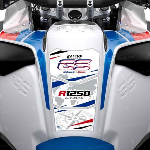 Sticker Resin 3D Compatible With BMW R 1250 GS Adventure 2021 Rallye ...