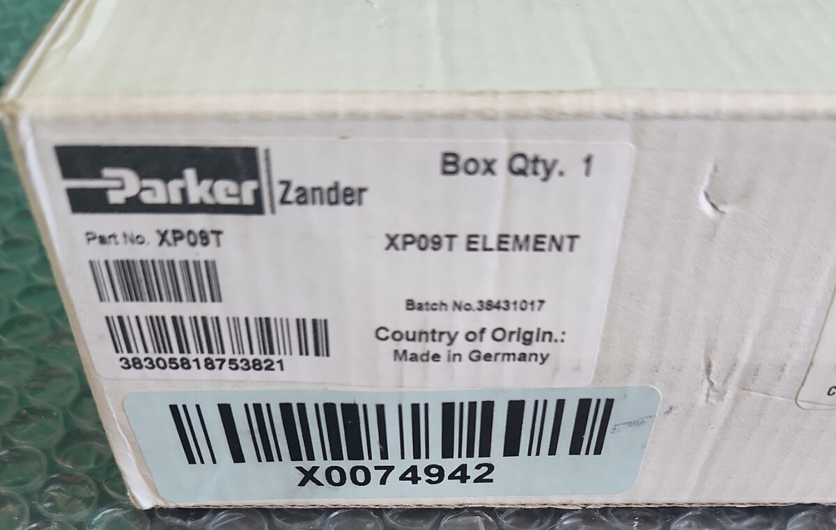 Parker Zander XP09T 08/17 Replacement Filter Element for sale online | eBay