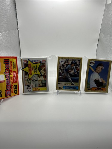1987 Topps Baseball Unopened Rack Pack - 49 cards with Fernando ...