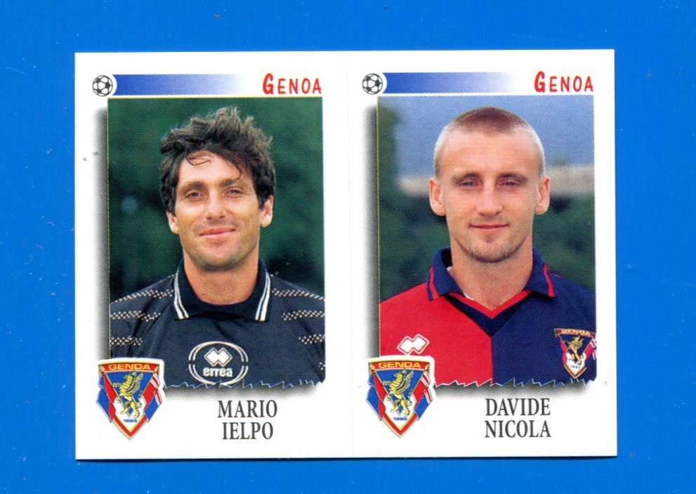 CALCIATORI PANINI 1997-98 Figurina-Sticker n. 475 - IELPO-NICOLA GENOA ...
