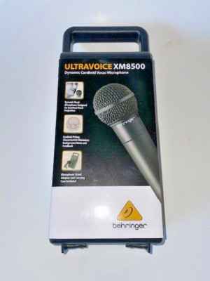 Behringer ULTRAVOICE XM8500 Dynamic Vocal Microphone Cardioid - Black ...
