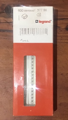 Legrand Memocab 37786 ( Number 6 ). Qty: Box of 600 | eBay Australia
