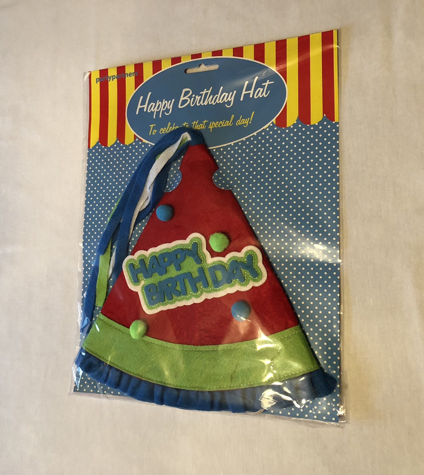 NIP Party Partners - Felt Happy Birthday Party Hat | eBay
