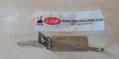 CY24 v.2 Original Lishi 2-IN-1 for CHRYSLER Maintenace Hook | eBay