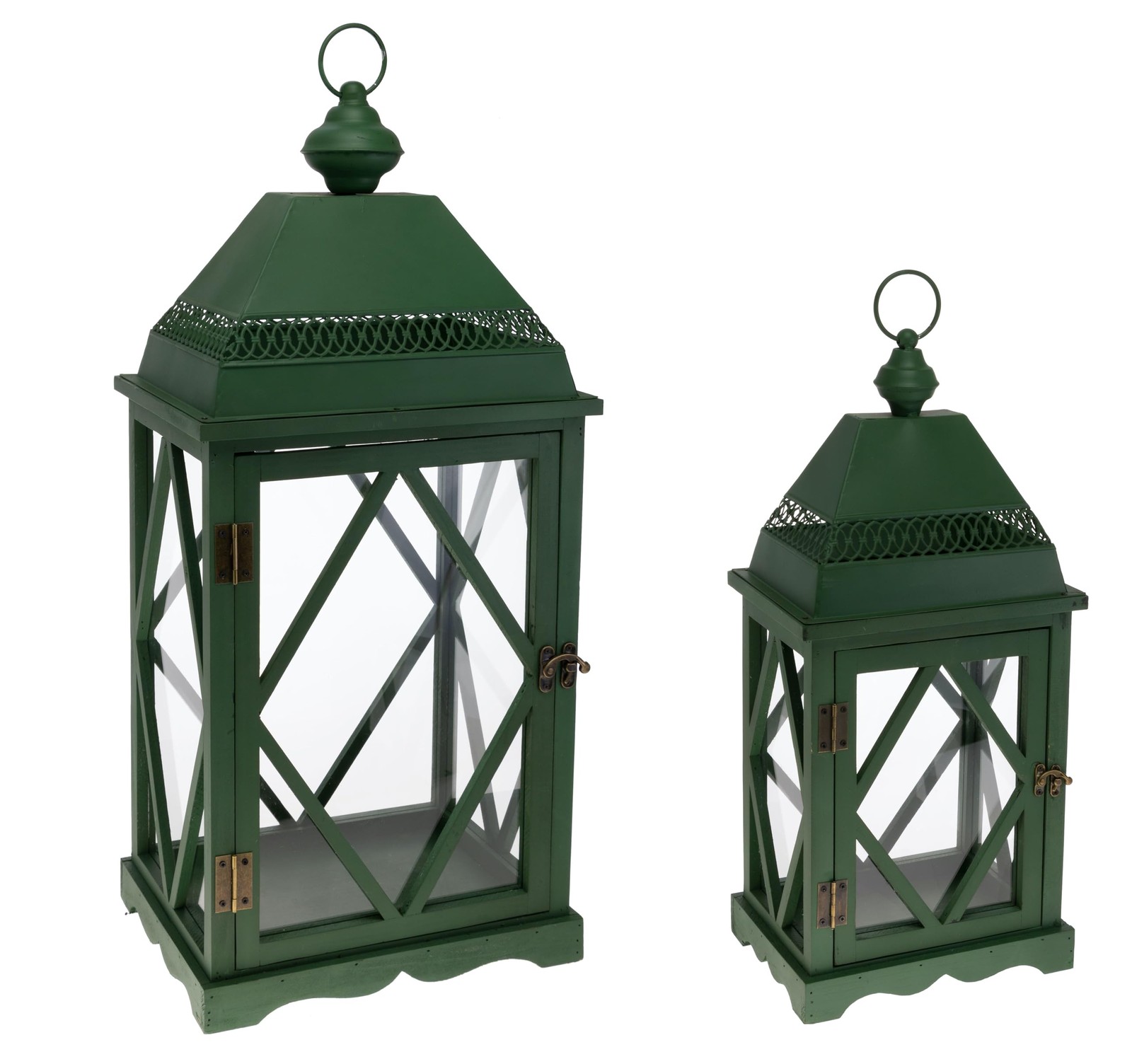 Lantern/Candle Holder Decorative Wooden Lanterns for Home, Tabletops ...