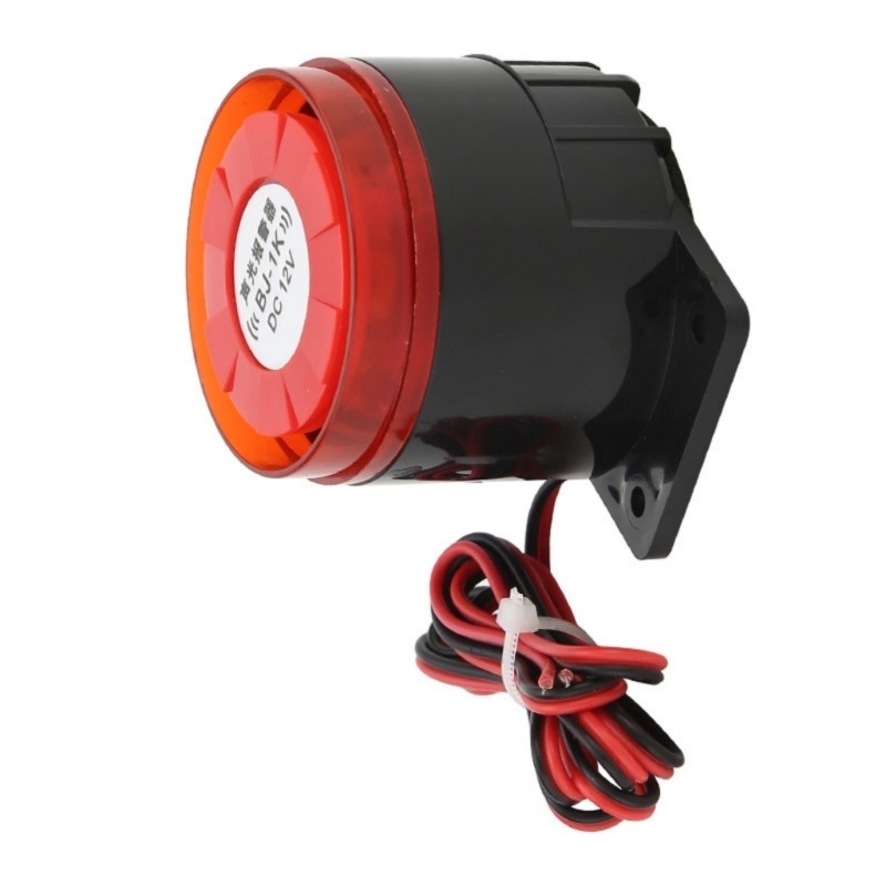 High Decibel Double Mode Security Siren Wall Mount for Indoor Outdoor ...