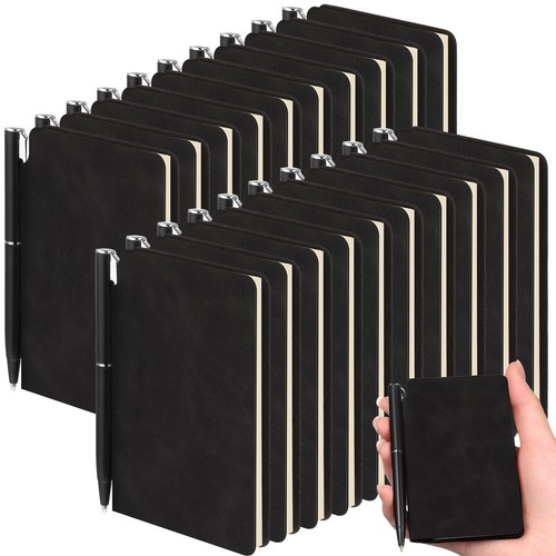 20 Pack Small Notebook Journals with 20 Pens Mini Pocket Notebook ...