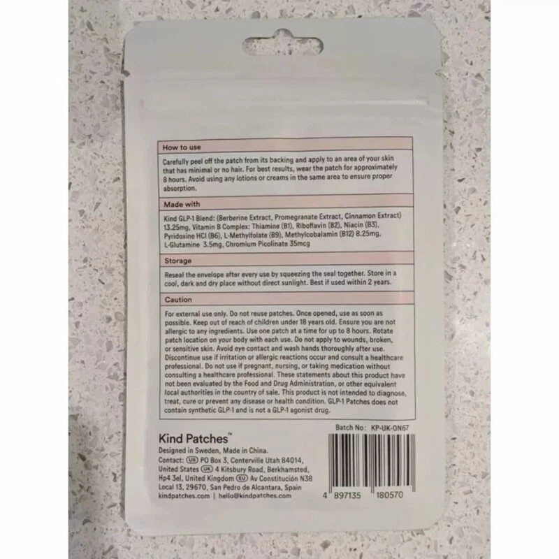 Kind Patches GLP-1 Patches - Weight Loss Slimming Weight Management ...