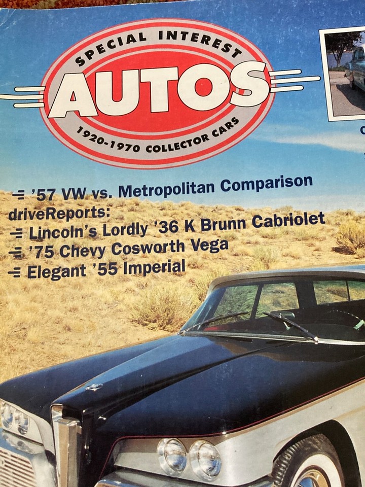 SPECIAL INTEREST AUTOS MAGAZINE, SIA #129 JUNE 1992-FREE SHIPPING!!! | eBay