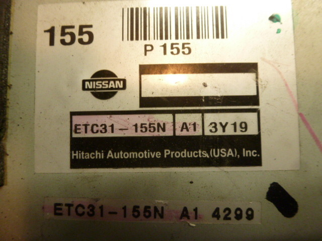 NY319-18 OEM WARRANTY 2004 NISSAN ALTIMA TRANSMISSION CONTROL COMPUTER ...