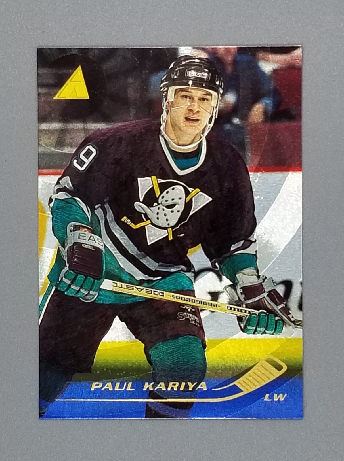 Paul Kariya 1995-96 Pinnacle Rink Collection Parallel #2 Anaheim Ducks ...
