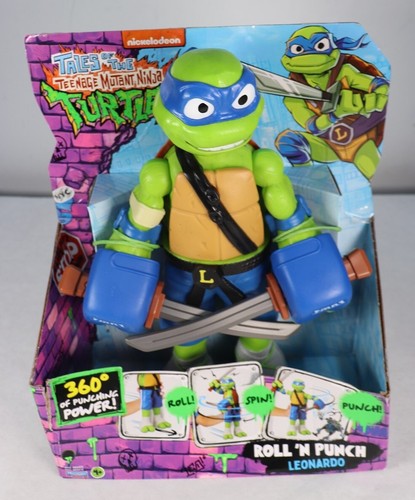Teenage Mutant Ninja Turtles TMNT Roll 'N Punch Leonardo New ...