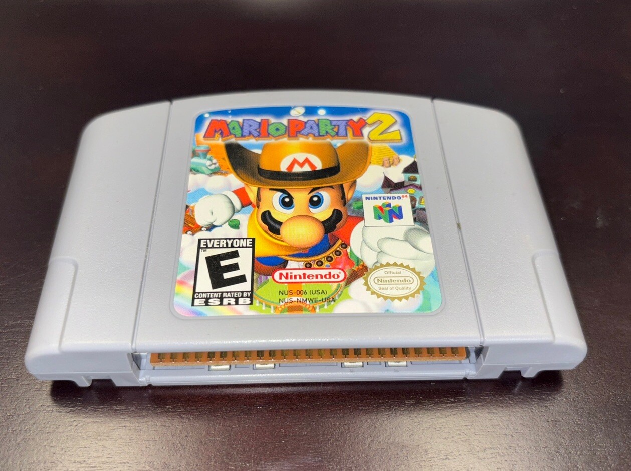 Mario Party 2 (Nintendo 64, 2000) AUTHENTIC 45496870690 | eBay