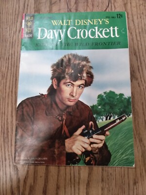 LATE 1960'S DAVY CROCKETT WALT DISNEY KING OF THE WILD FRONTIER COMIC ...