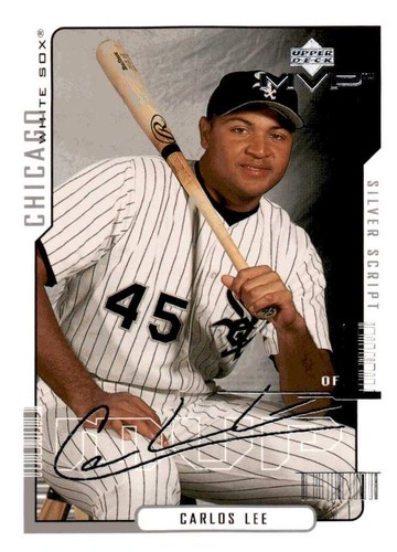 2000 Upper Deck MVP Silver Script Carlos Lee 204 | eBay
