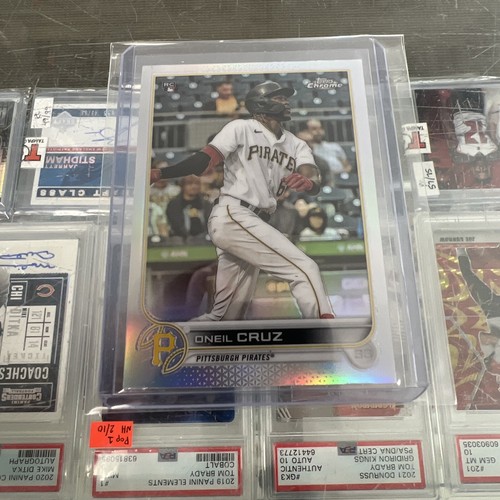 2022 Topps Chrome Refractor Oneil Cruz Rookie RC #128 Pirates SP | eBay