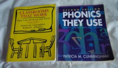 Set of 2 Patricia M. Cunningham books for teachers | eBay