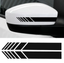 2pcs Car Decal Rear View Side Mirror Body Stripe Truck Body Sticker 2 ...