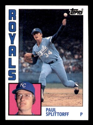 1984 Topps Baseball #52 Paul Splittorff EX/MT or Better *aa1 | eBay