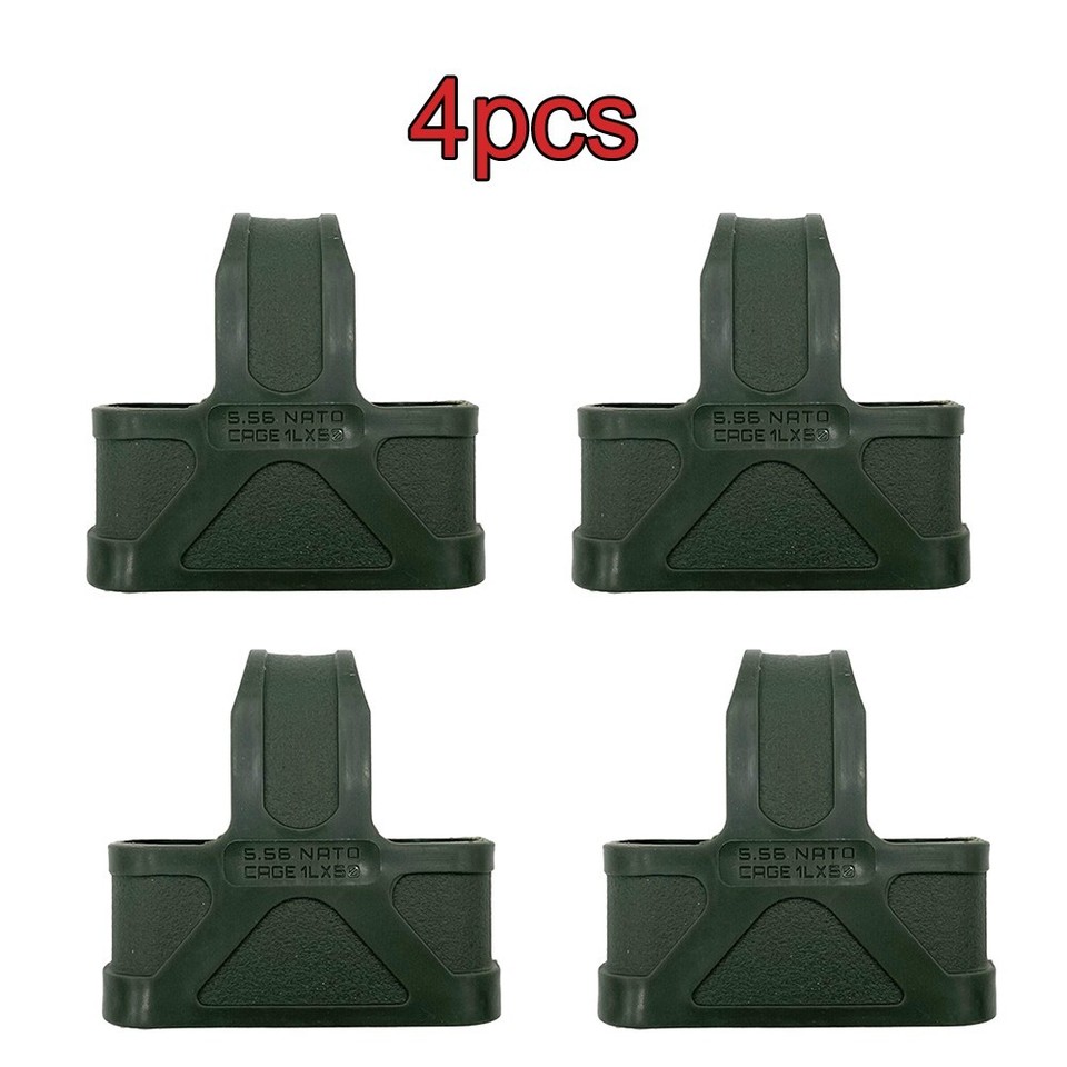 .223/5.56 Mag Assist Tactical Mag Pulls Rubber Cage Fast Magazine Base ...