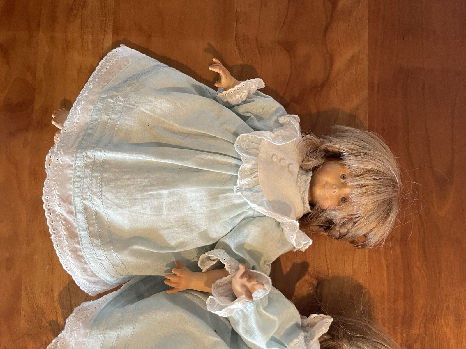 Dolfi Collector's Original Hand carved Wooden Doll 11" Beautiful Bianca ...