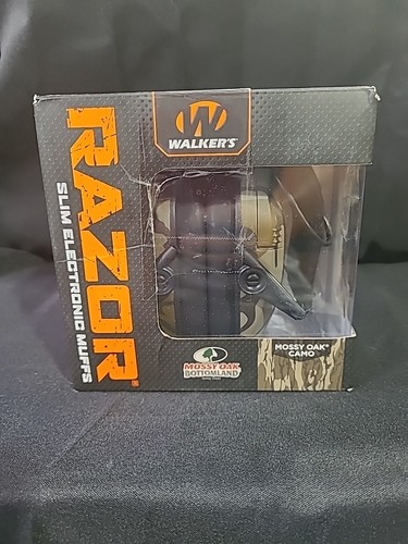 Walker's Razor Slim Electronic Muff - Mossy Oak Camo | eBay