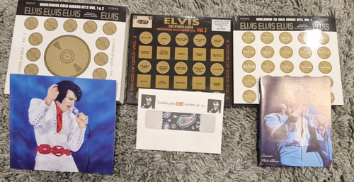 Elvis Presley Gold award hits box set Vol and 2 (4 CD) cw booklet ...