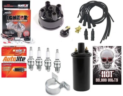 12V Electronic Distributor Ignition Conversion Kit for IH Farmall ...