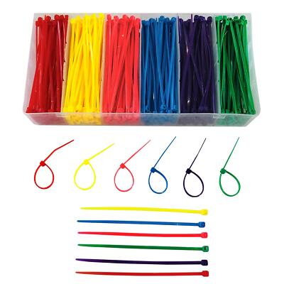 4 Inch Colored Zip Ties for Marking Chickens Legs or Deco Mesh Wreath ...