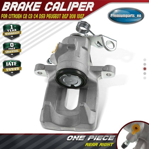 Brake Caliper Rear Right for Citroen C2 C3 C4 Peugeot 207 208 4400.P5 ...