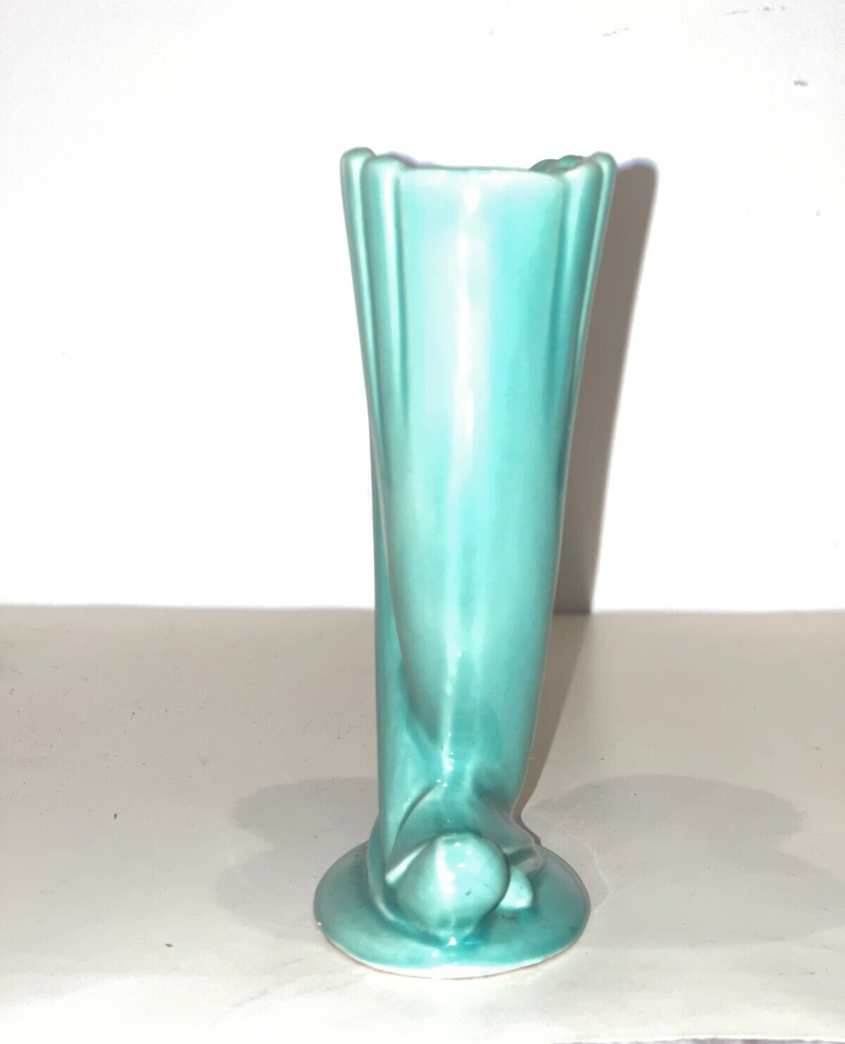 Art Deco USA Camark Pottery Fan Vase | eBay