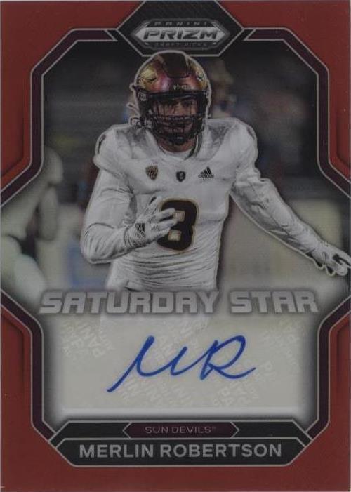 2023 Panini Prizm Draft Picks - Saturday Star Signatures Merlin ...