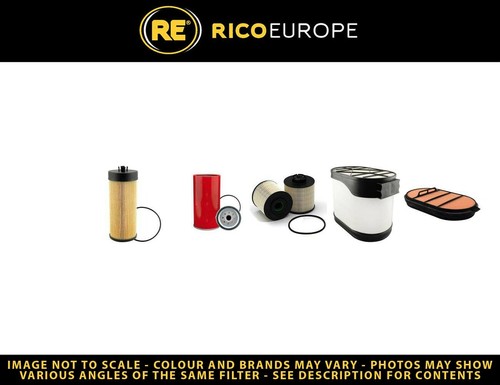 Filter Kit Für Ponsse Ergo 8 W Luft Öl Kraftstoff Mit / OM906LA Motor ...