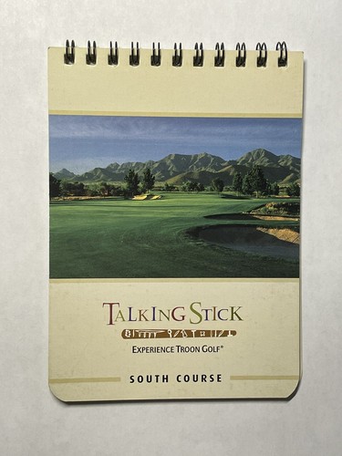 Talking Stick Golf Club 'South Course' Golf Yardage Guide Book ...