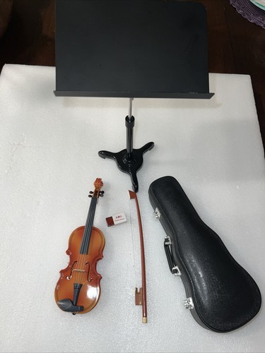 American Girl Violin w/ Bow, Rosin, Case, Stand Musical Instrument Set ...