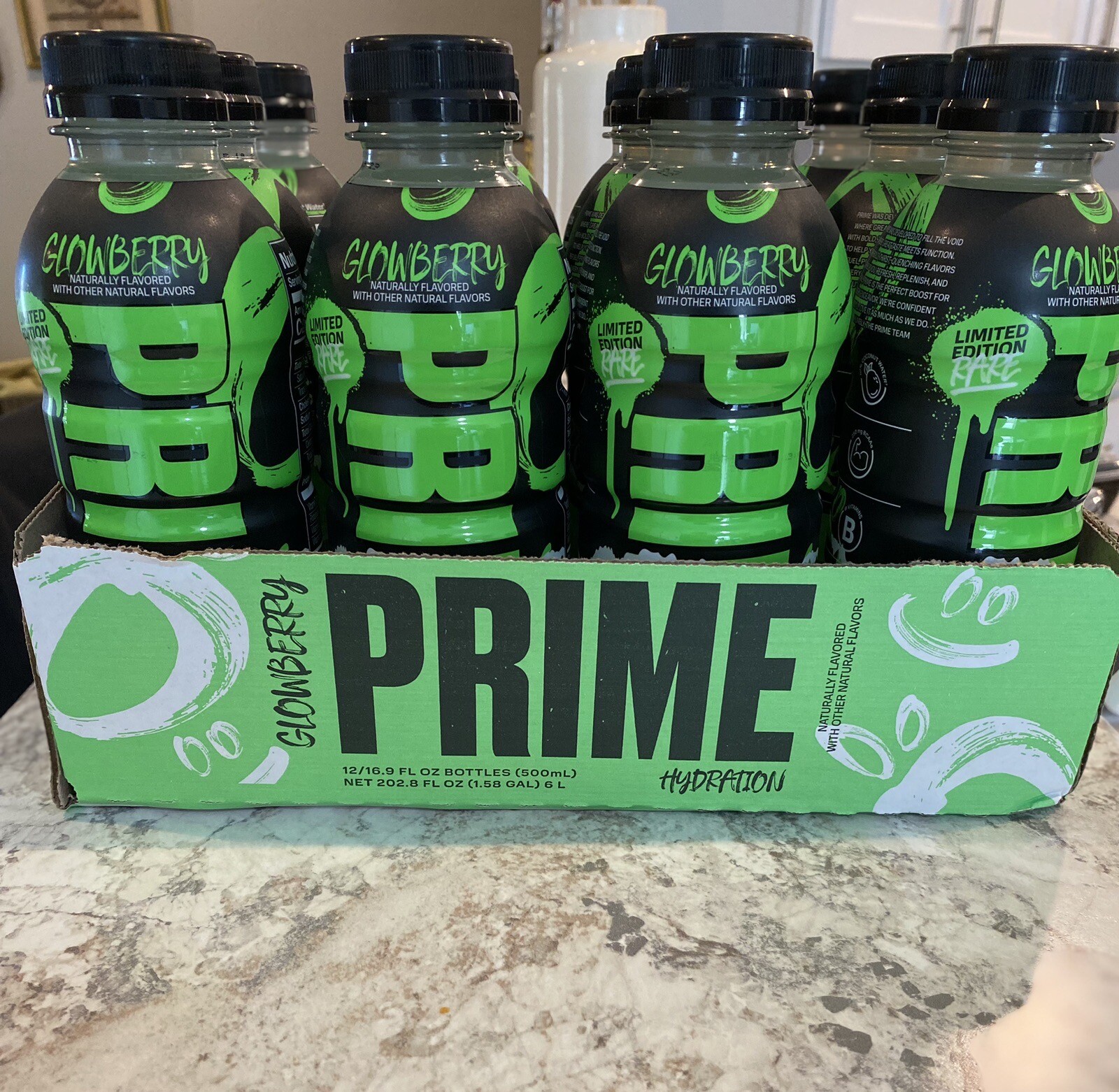 🟩PRIME Hydration Glowberry Rare Limited Edition 1 16.9 Oz Bottle🟩 ...