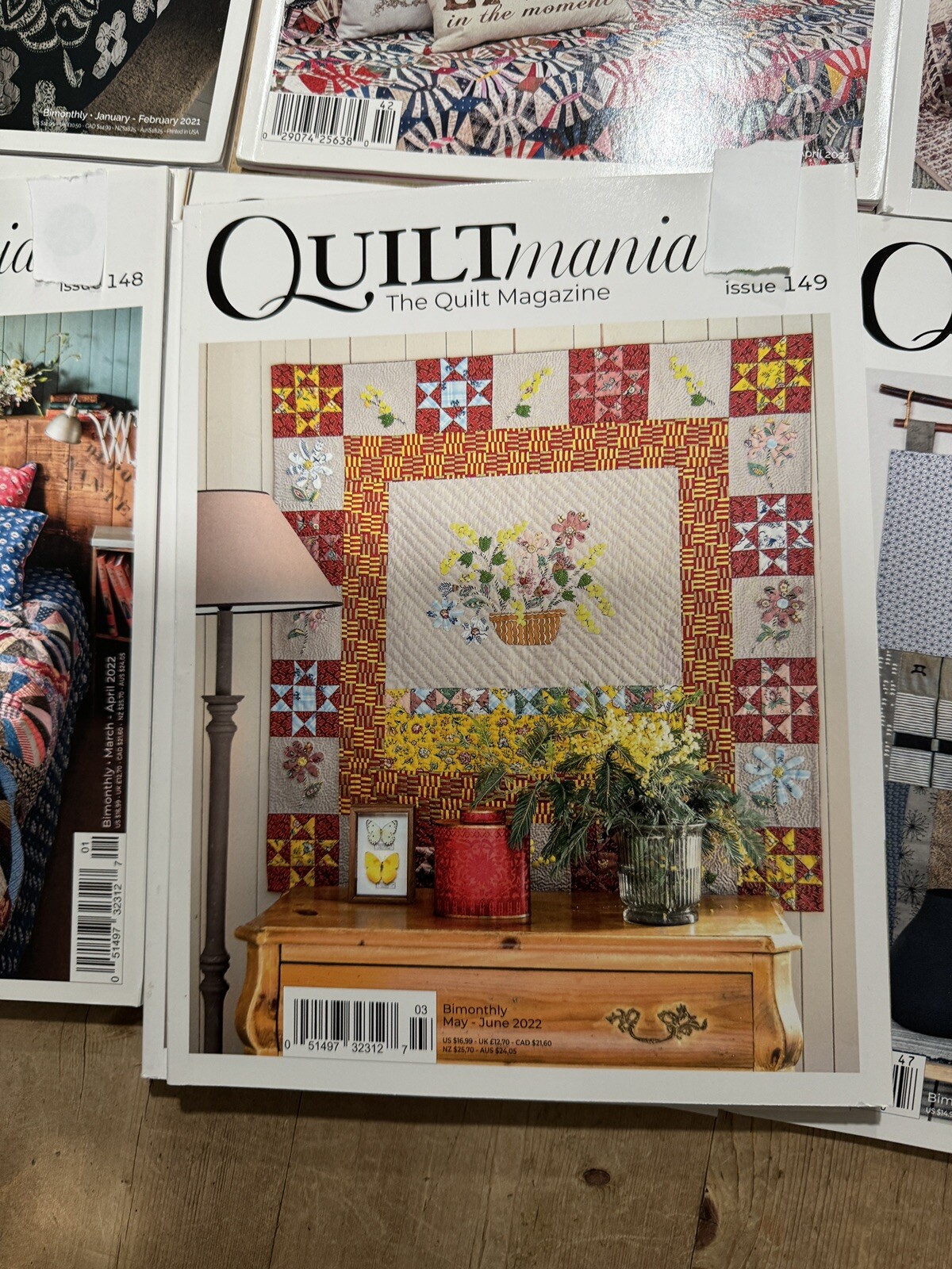 "QUILTMANIA" THE QUILT MAGAZINE PATCHWORK YOU CHOOSE | eBay