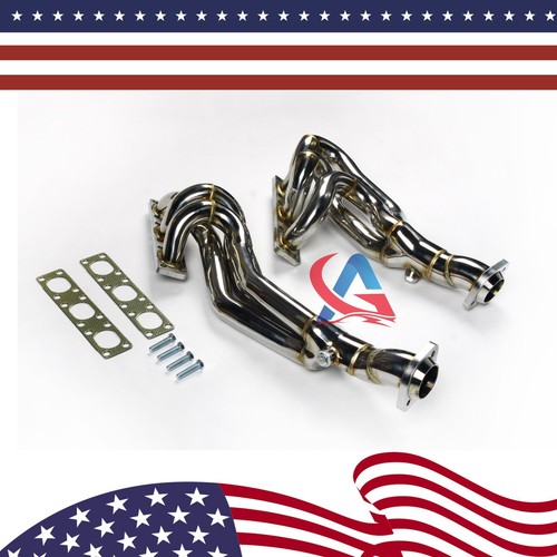 SHORTY HEADERS for BMW E46 M52/M54 B25 B30 325i 330i LEFT HAND 304SS | eBay