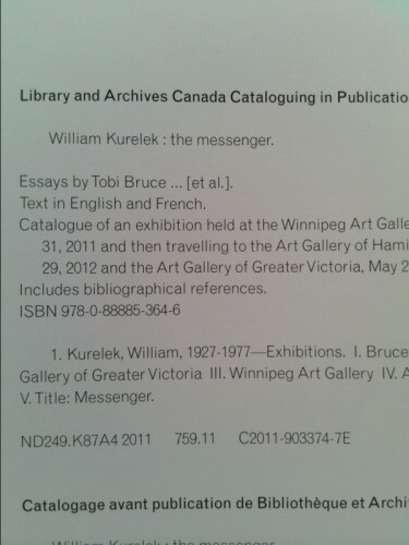 William Kurelek: The Messenger by Tobi Bruce; Mary Jo Hughes; Andrew ...