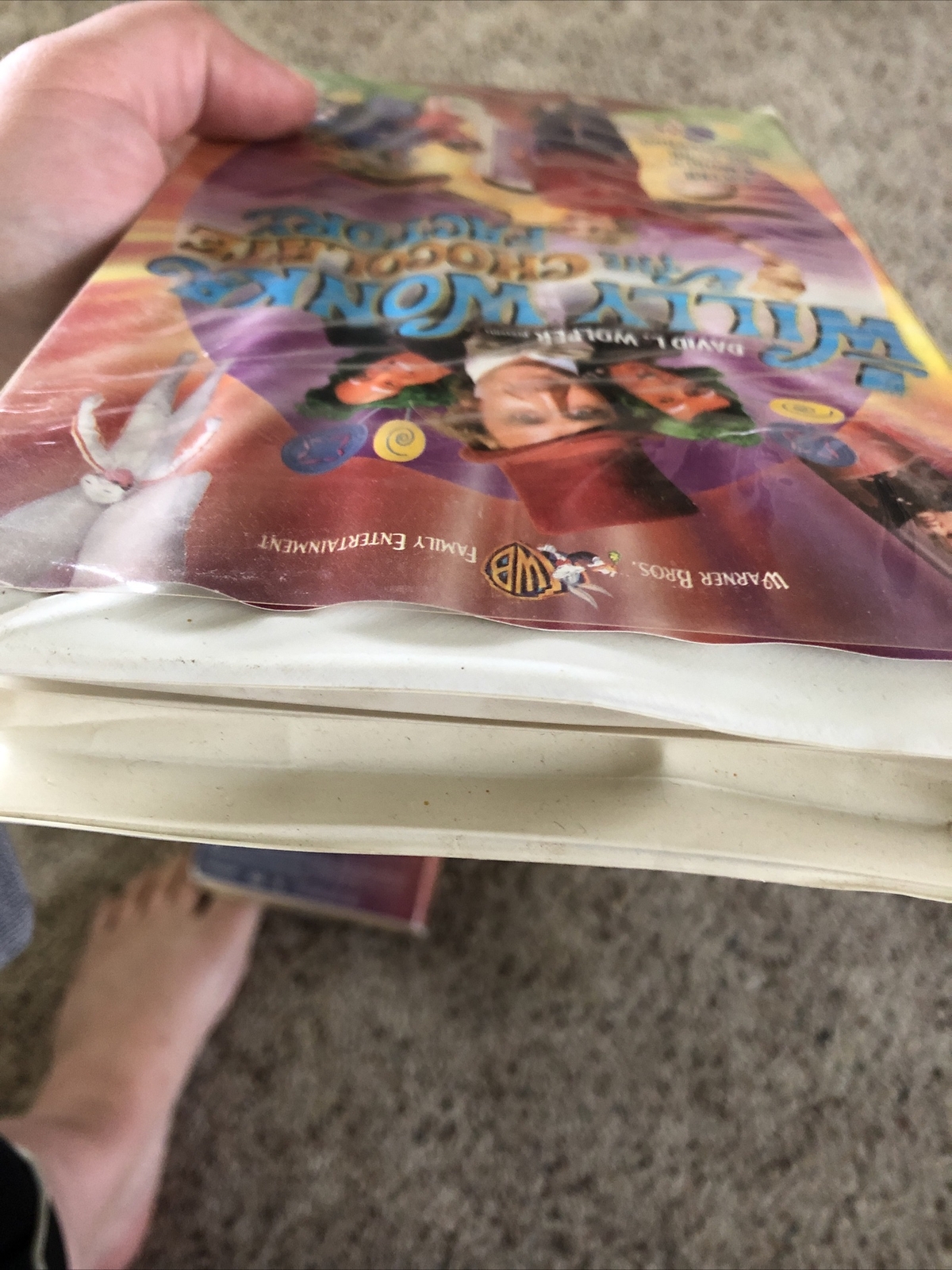 7 Warner Bros Family Entertainment VHS Iron Giant/Willy Wonky ...