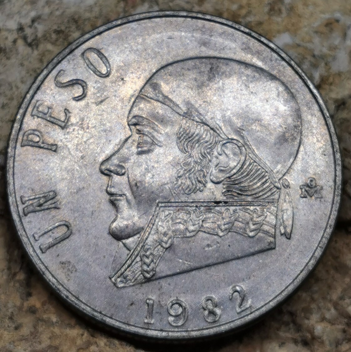 Mexico Error Coin DOUBLE DIE On Both Sides 1 Peso Morelos 1982 KM#472 ...