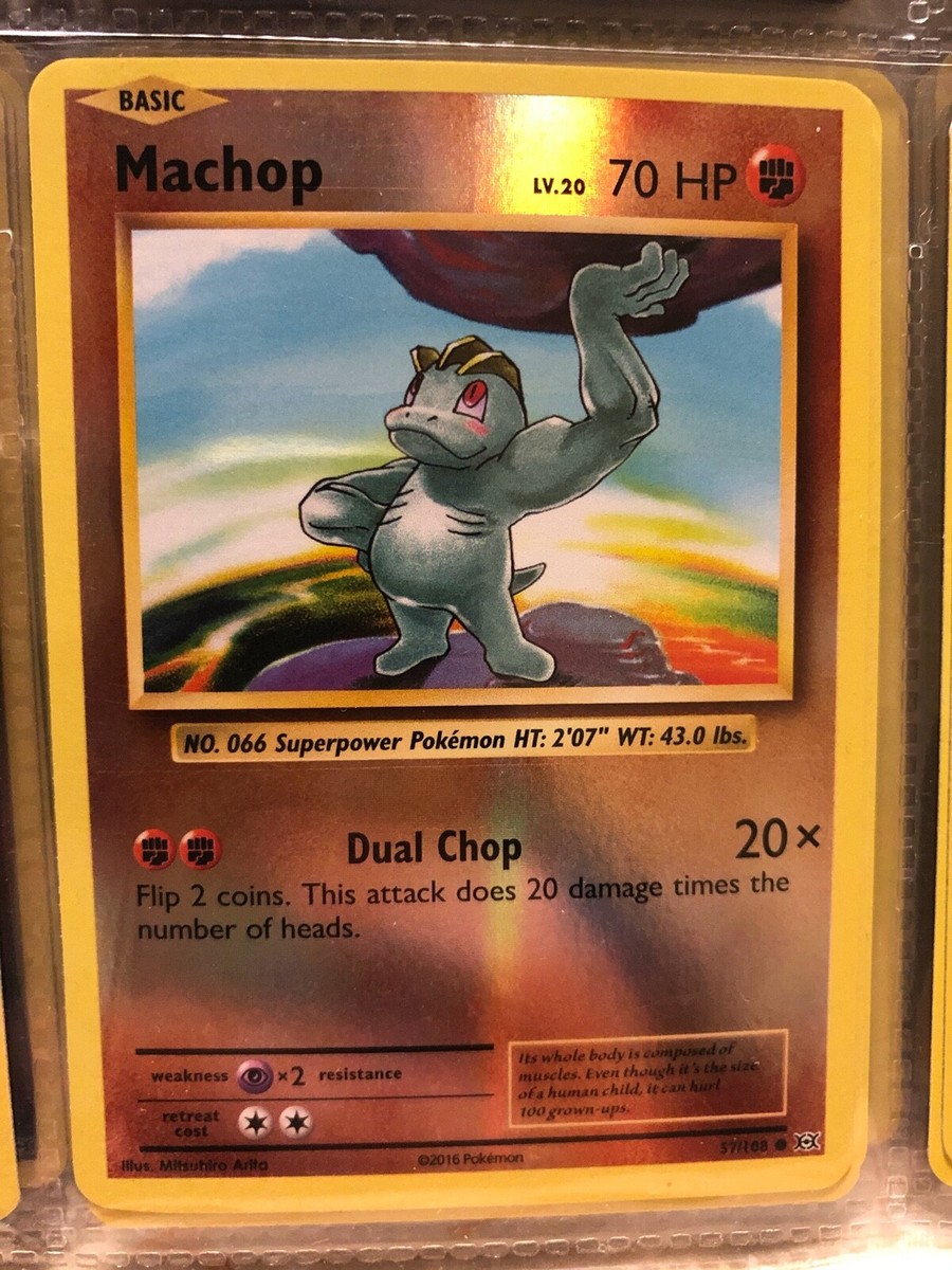 Machop Card