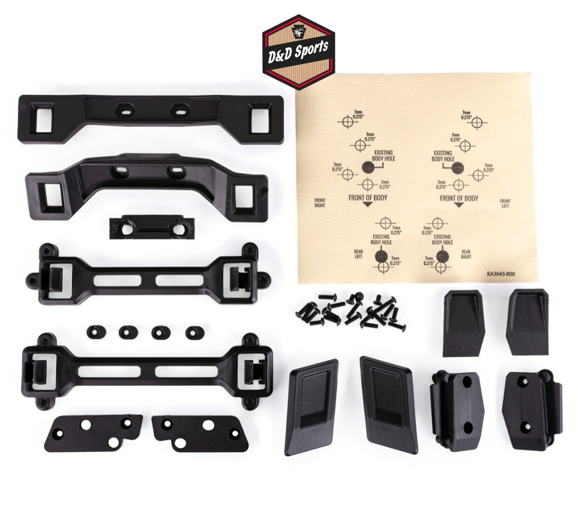 Traxxas 6928 - Clipless Body Conversion Kit Slash 4x4 for sale online ...
