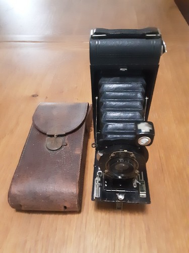 No. 1A Pocket Kodak Folding Film Camera, 116 Film Format, Vintage 1926 ...