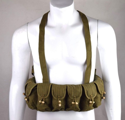 ORIGINAL SURPLUS 1963'S ERA.CHINESE PLA SKS AMMO CHEST RIG POUCHE | eBay