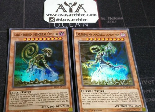 EARTHBOUND IMMORTAL CUSILLU + CcARAYHUA - 1ST ED SUPER NM LC5D-EN148 ...